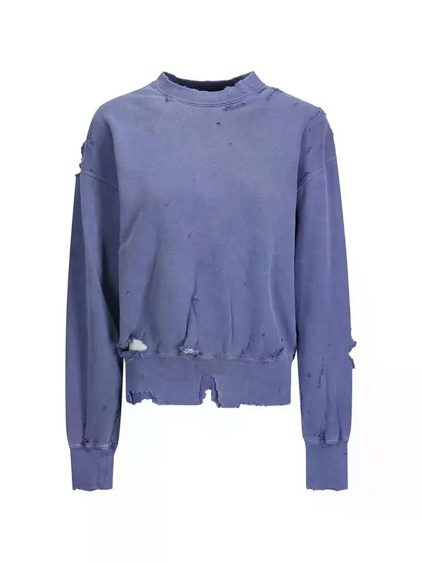KURO Distressed Washed Sweatshirt
