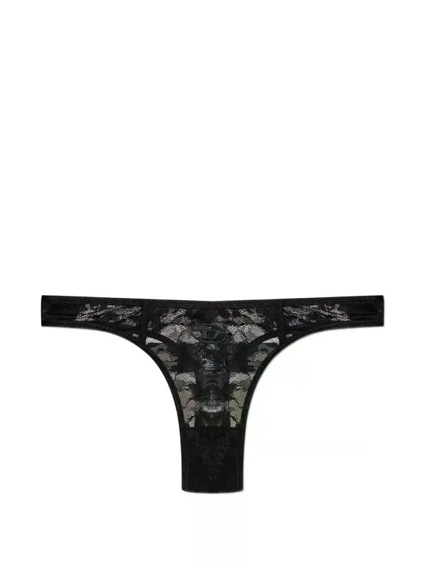 DIESEL® Micro-punchy-utlt Logo-plaque Thong