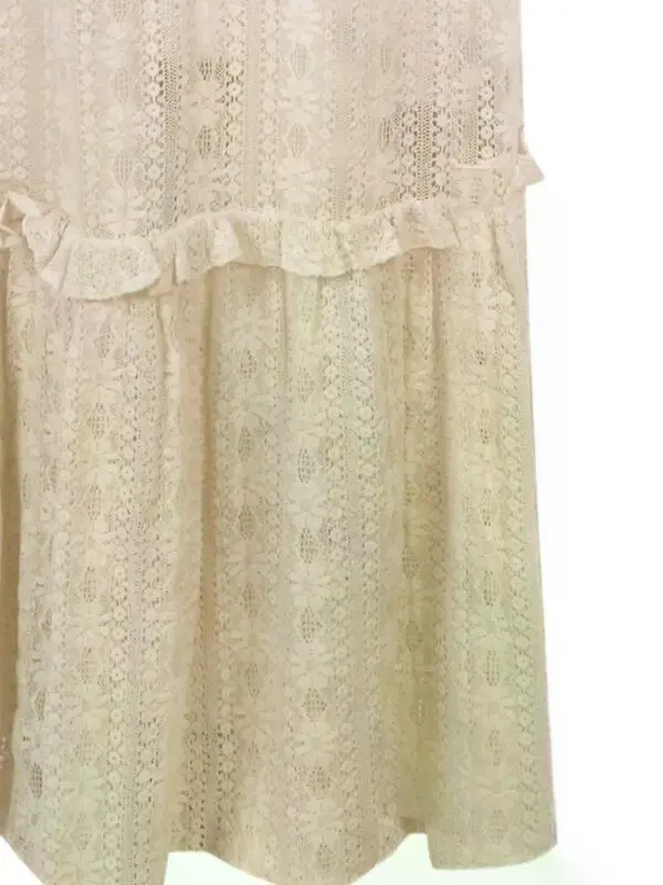 Antik Batik Dolly Lace-panelled Maxi Dress