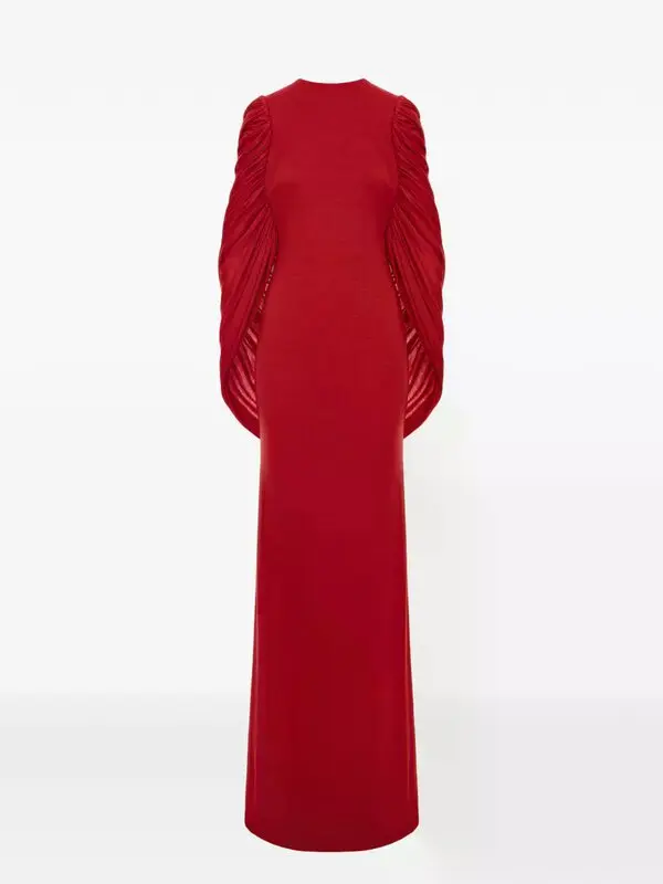 SEEN USERS Fallen Angel Draped Gown