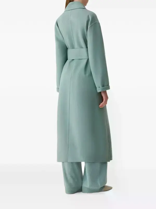 Fabiana Filippi Belted Patch-pocket Coat