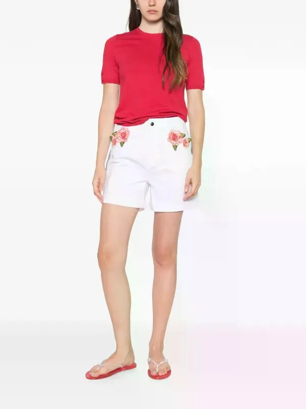 BLUGIRL Floral Patch Shorts