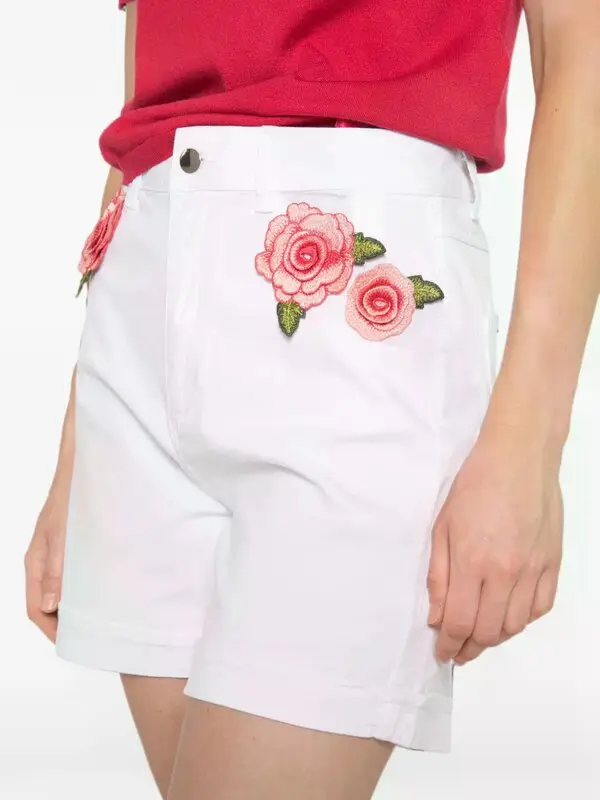 BLUGIRL Floral Patch Shorts