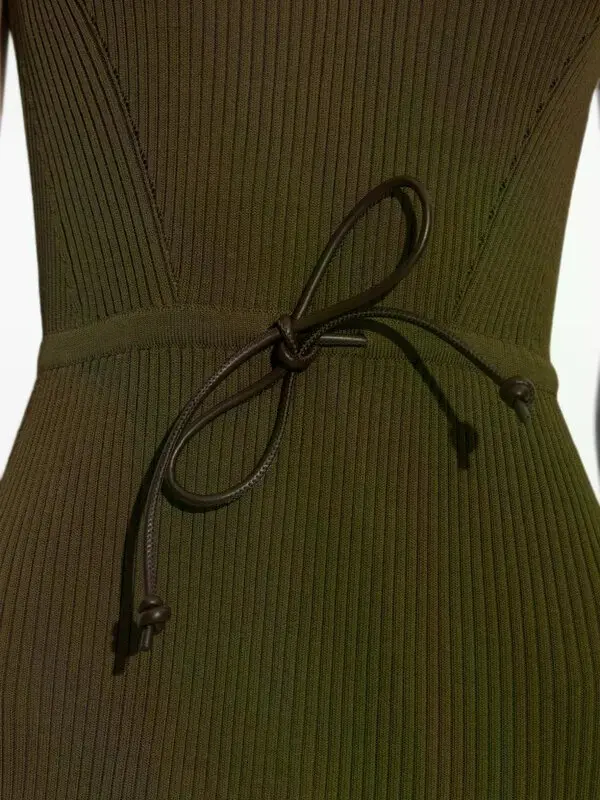 Max Mara Belted Midi Dress