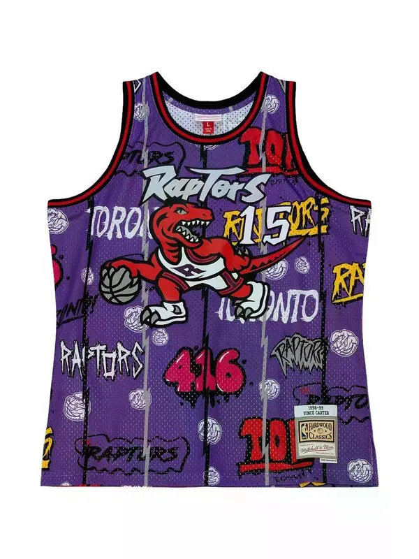 Mitchell & Ness Slap Sticker Swingman Vest - Purple