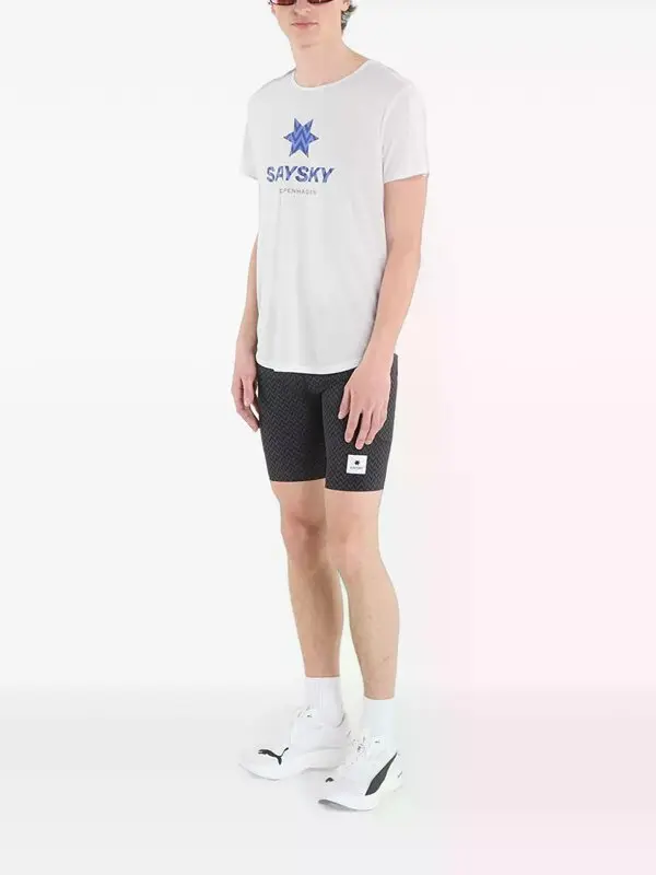 SAYSKY Flow Logo-print T-shirt