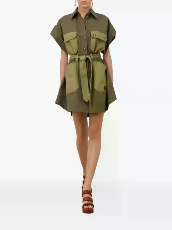 Zimmermann Belted Mini Dress