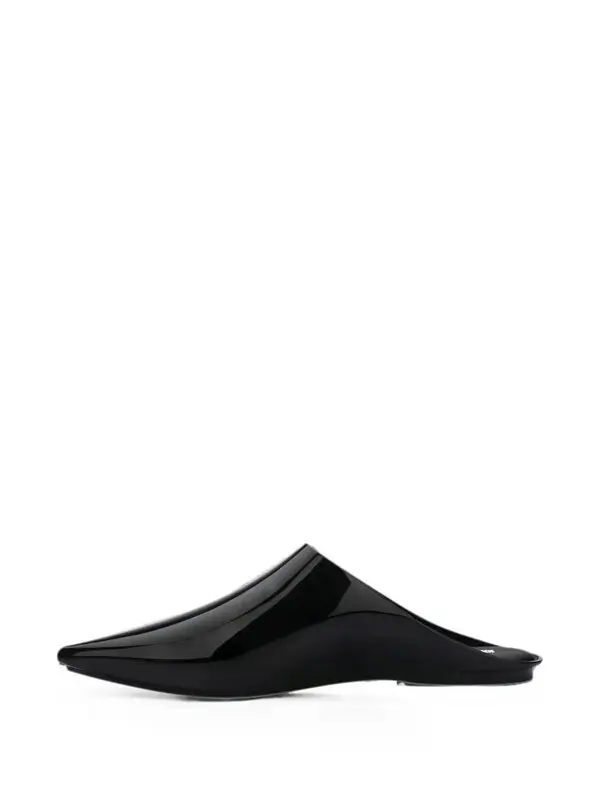 Melissa She Ii Pointed-toe Mules - Black