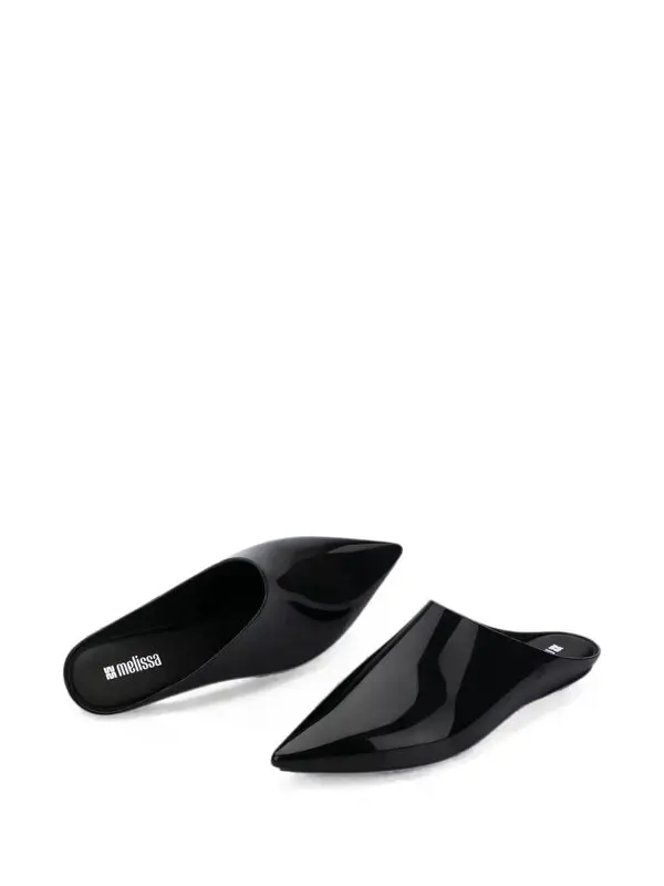 Melissa She Ii Pointed-toe Mules - Black