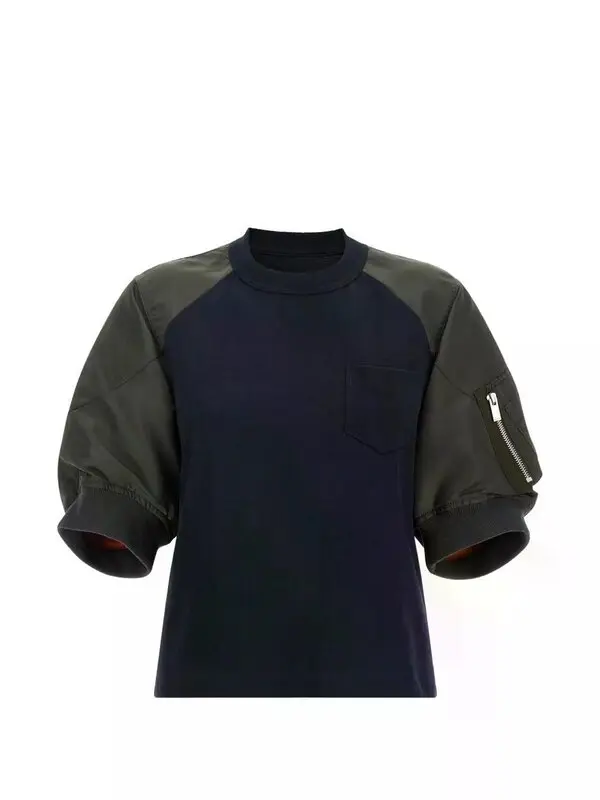 Sacai Raglan-sleeve T-shirt