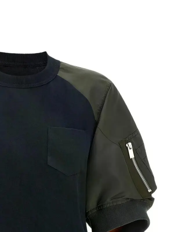 Sacai Raglan-sleeve T-shirt