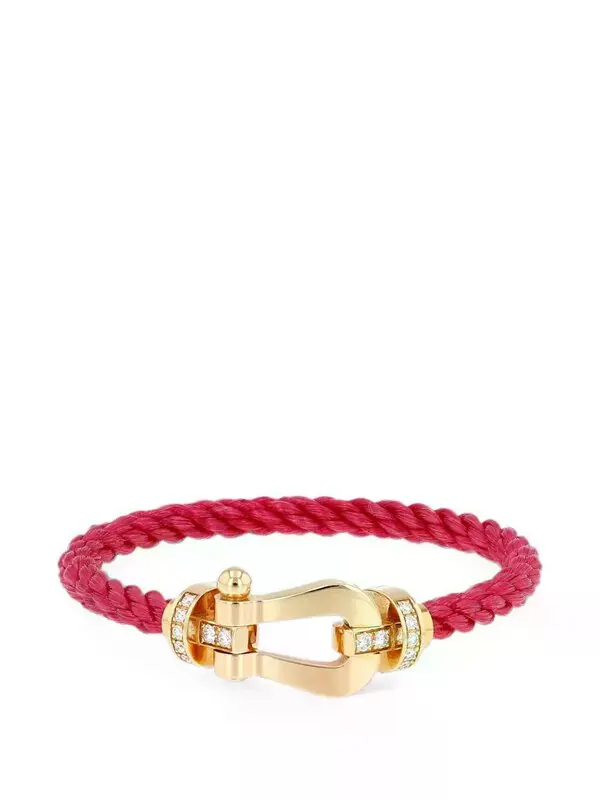 FRED Force 10 Diamond Bracelet In Yellow - Gold