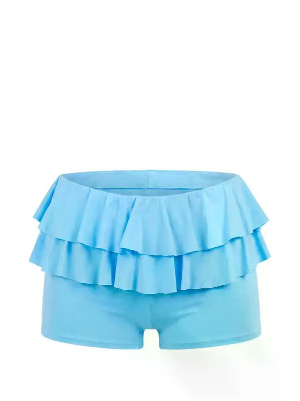 AXEL 113 Ruffle-trimmed Micro Shorts
