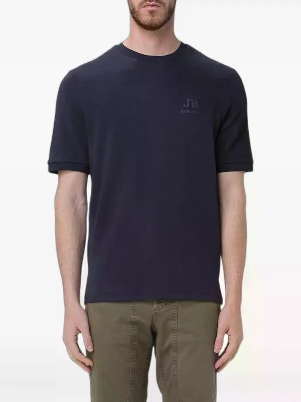 JECKERSON Logo-print Piqué T-shirt