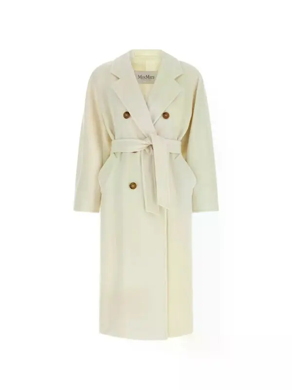 Max Mara Madame Icon Double-breasted Coat - Neutrals