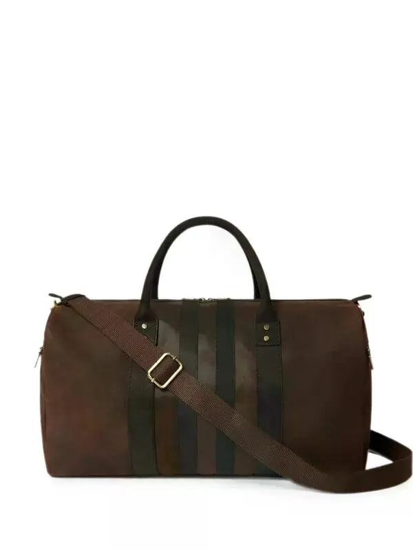 OSPREY Jenson Leather Holdall Bag - Brown
