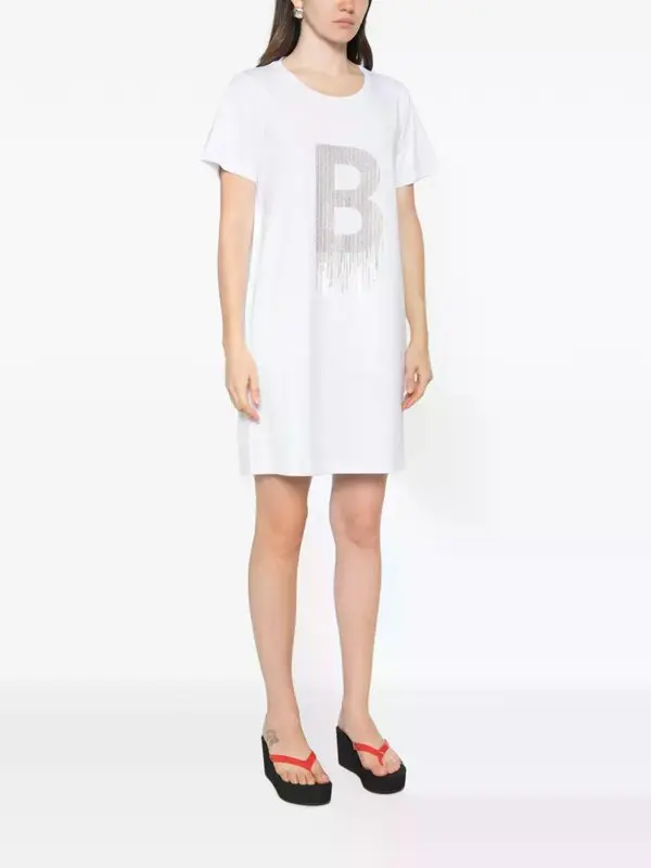 BLUGIRL Crystal Embellishment Mini Dress