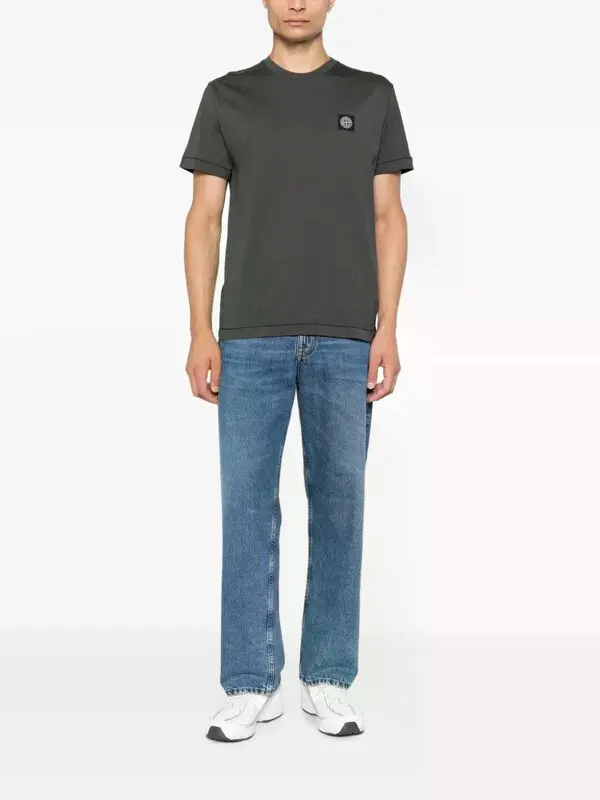 Stone Island Compass-patch Short-sleeve T-shirt