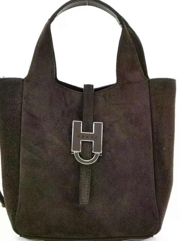 Hogan Mini Suede Tote Bag