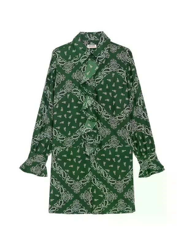 Zadig&Voltaire Rhelyne Silk Bandana Dress