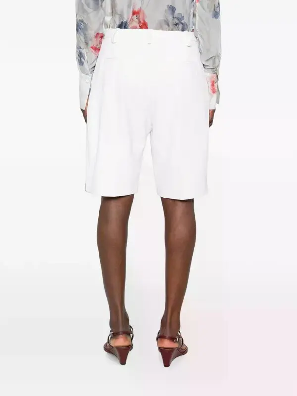 BLUGIRL Tailored Shorts With Pleated Details