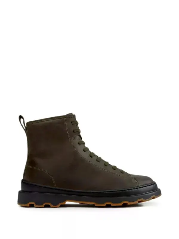 Camper Brutus+ Nubuck Leather Ankle Boots
