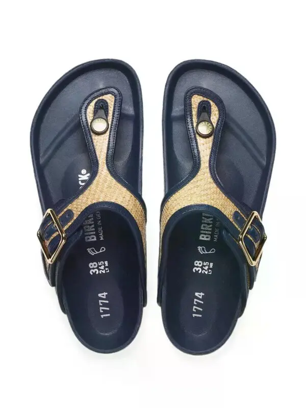 BIRKENSTOCK Gizeh Raffia Sandals