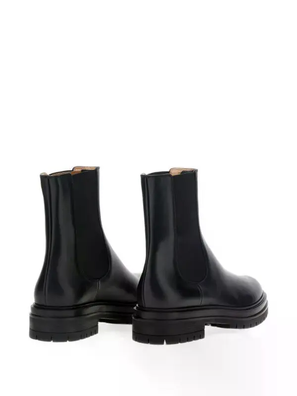GIANVITO ROSSI Elastic-panel Leather Chelsea Boots