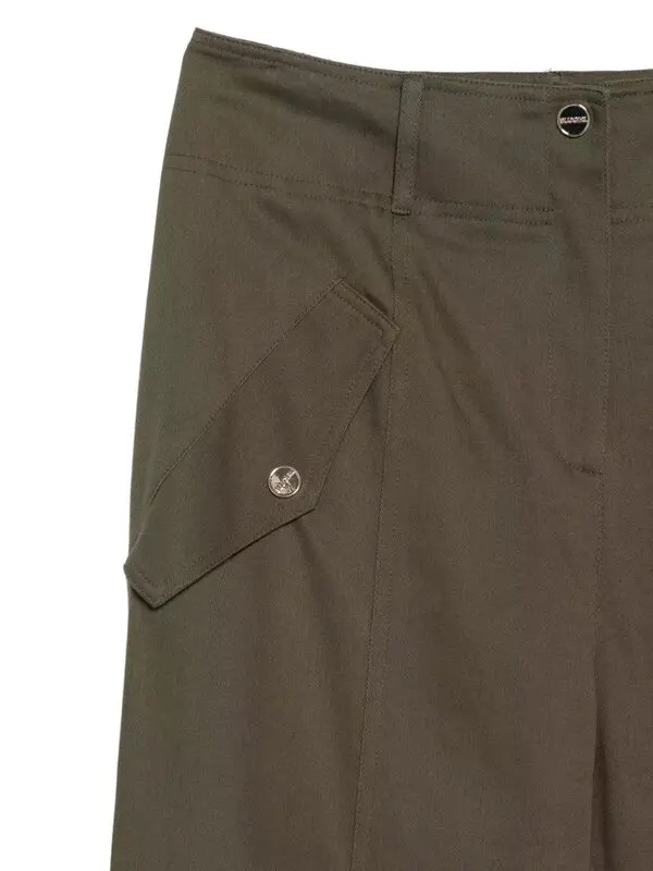 BLUGIRL Flap-pocket Button-detail Trousers