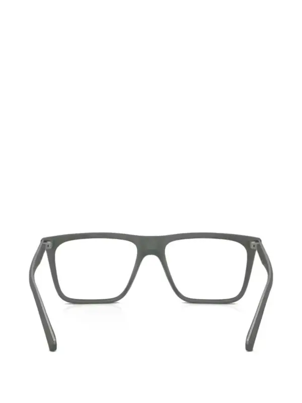 Emporio Armani Square Frame Clip-on Eyeglasses
