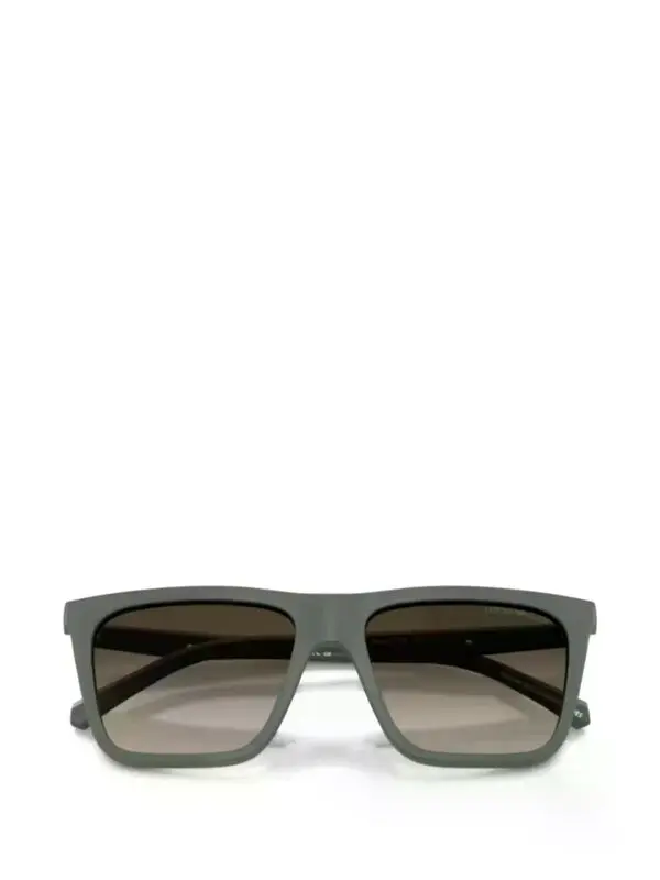 Emporio Armani Square Frame Clip-on Eyeglasses