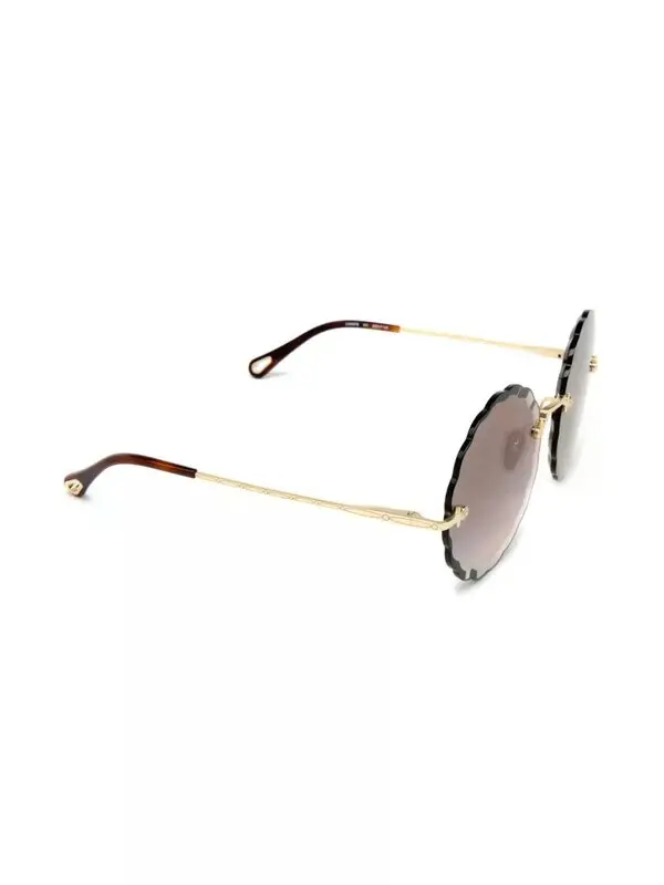 Chloé Ch0047s Rimless Sunglasses
