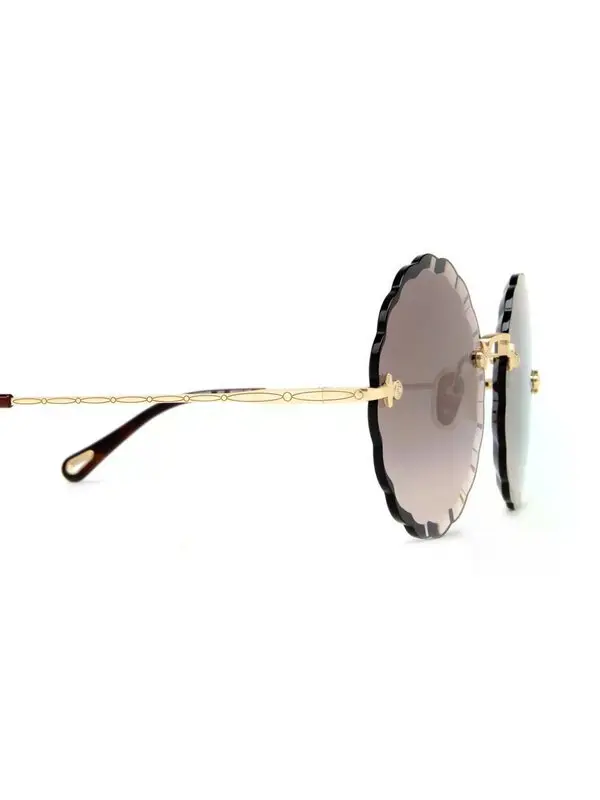 Chloé Ch0047s Rimless Sunglasses