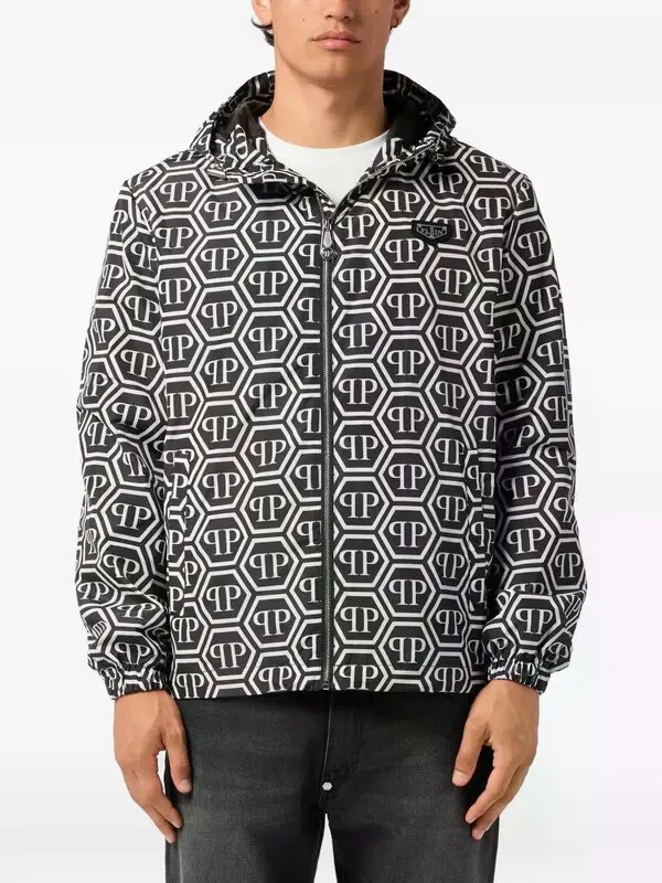 Philipp Plein Nylon Jacket Monogram