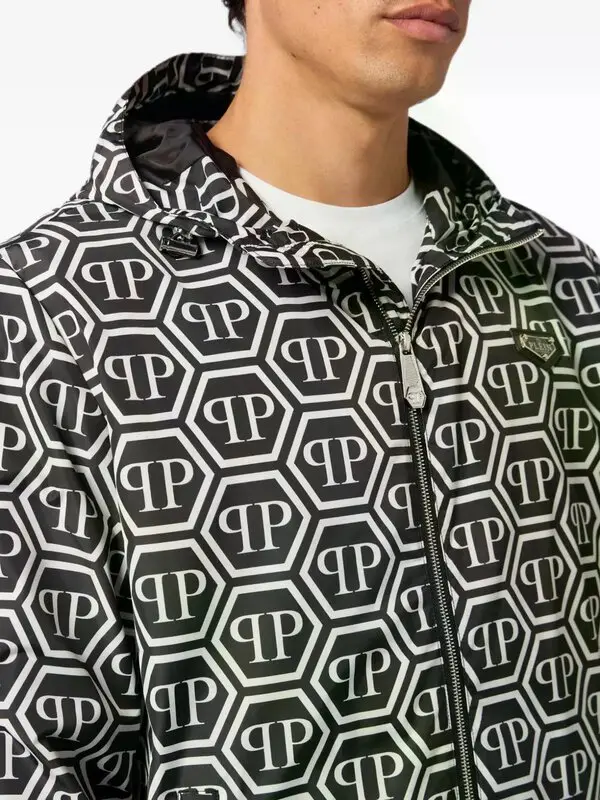 Philipp Plein Nylon Jacket Monogram