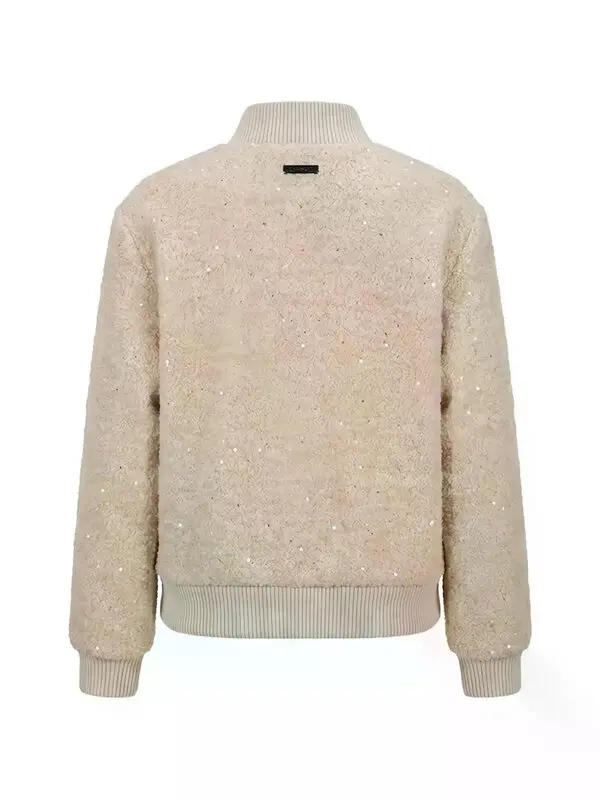 Peserico Sequin-embellished Bouclé Jacket
