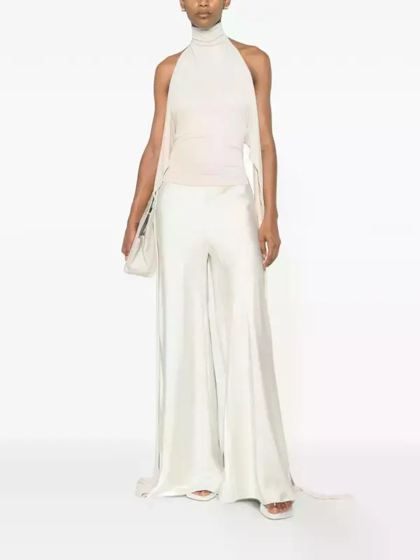 FRANCESCO MURANO Halterneck Draped-detail Top