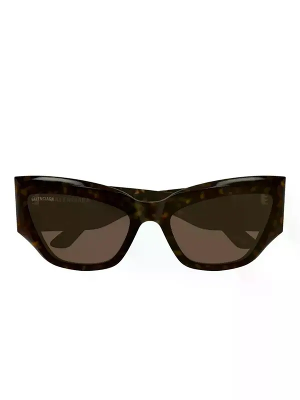 Balenciaga Bb Cat-eye Sunglasses - Brown