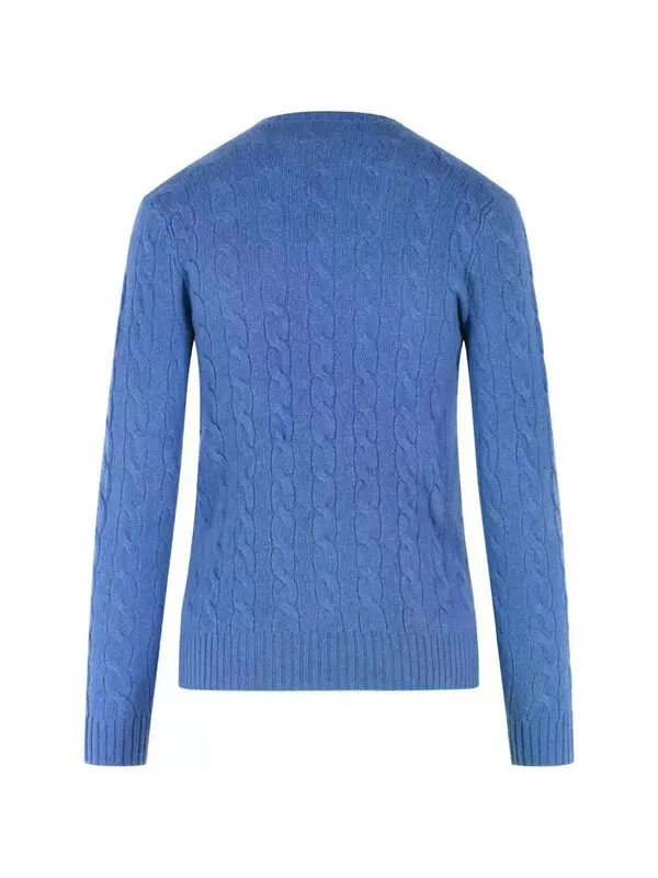 Polo Ralph Lauren Cable-knit V-neck Sweatshirt