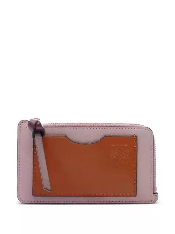 Loewe 2020s Anagram Coin Cardholder - Purple