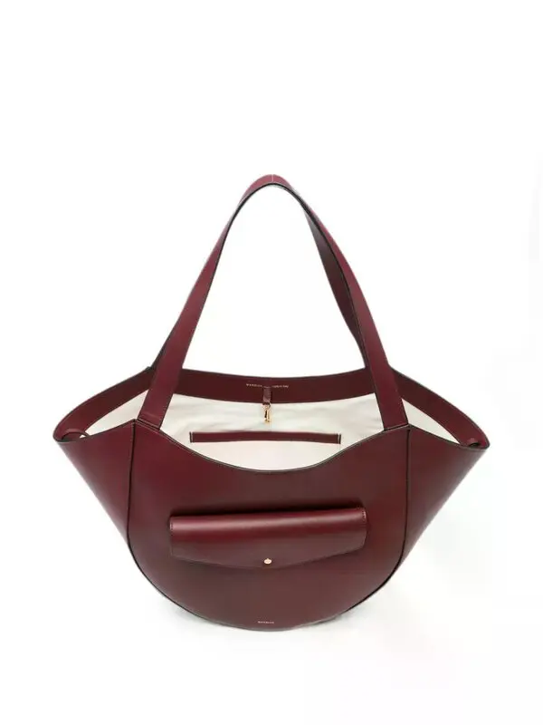 WANDLER Hortensia Slouch Leather Tote Bag
