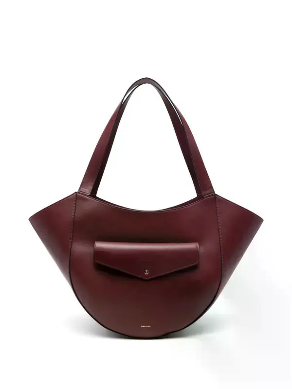 WANDLER Hortensia Slouch Tote Bag - Red