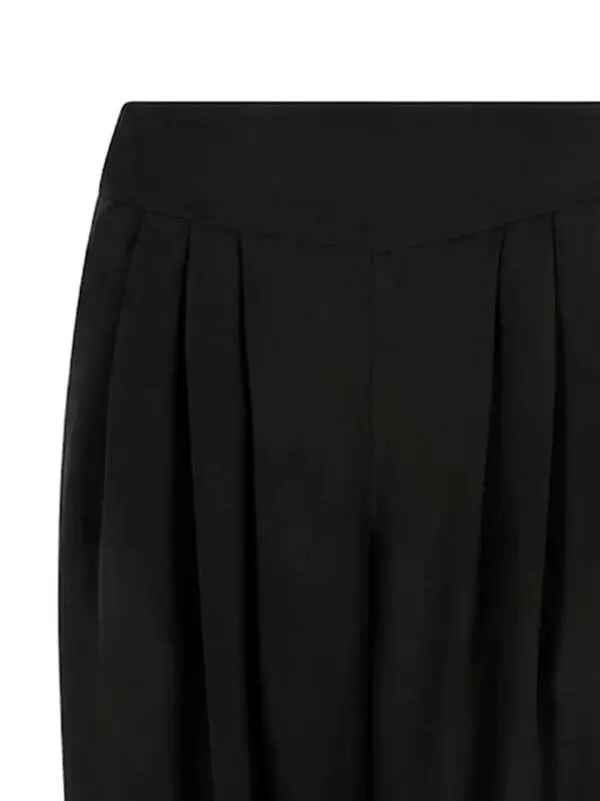 Giorgio Armani Pleated Tapered Leg Trousers