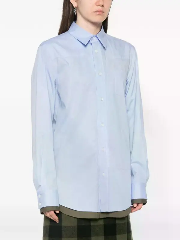 N°21 Logo-embroidered Shirt