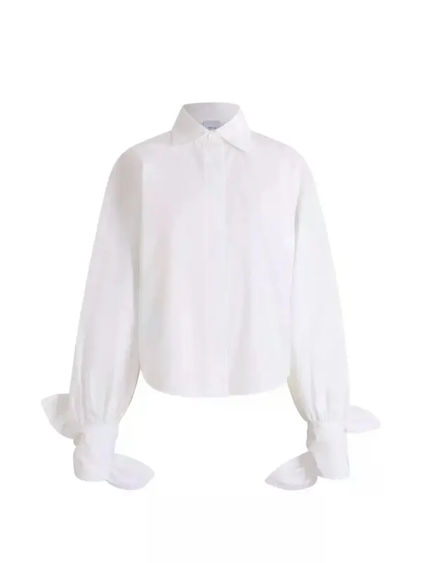 PATOU Bow-sleeve Blouse - White