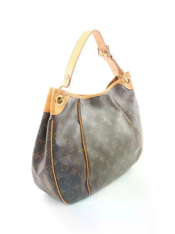 LOUIS VUITTON 2009 Monogram Galliera Pm Shoulder Bag - Brown
