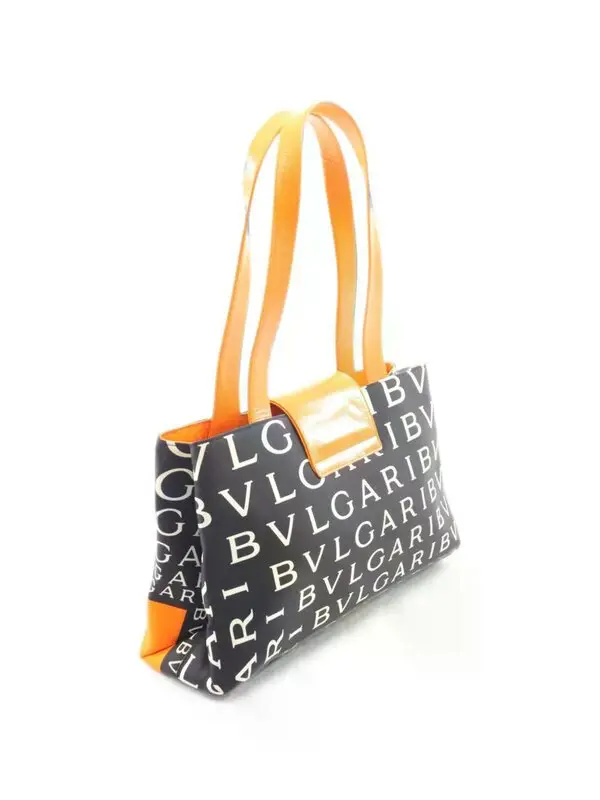 BVLGARI 2000s Logomania Tote Bag