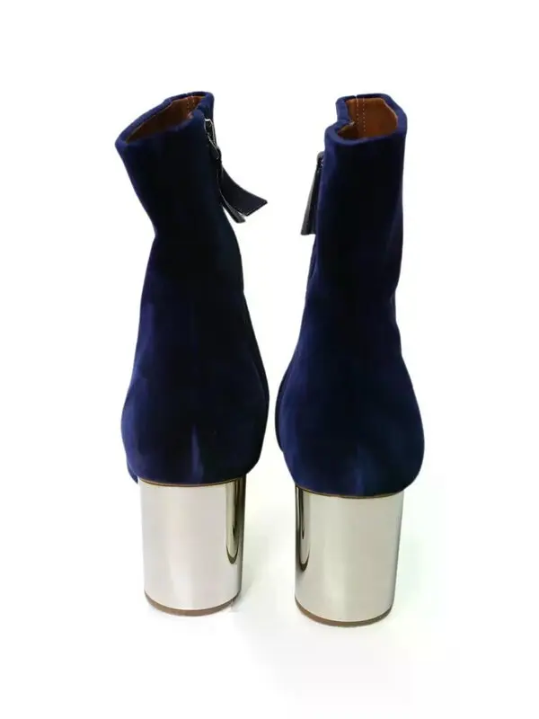 Proenza Schouler Velvet Block-heel Ankle Boots