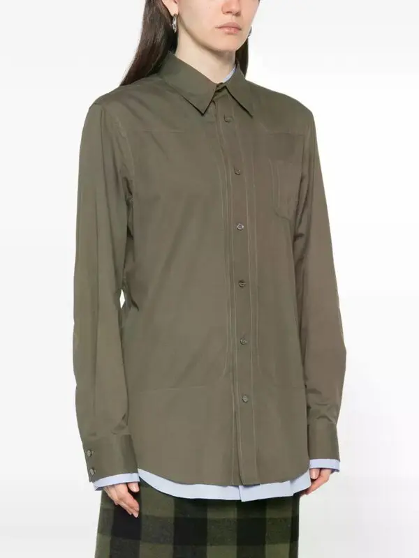 N°21 Logo-embroidered Shirt