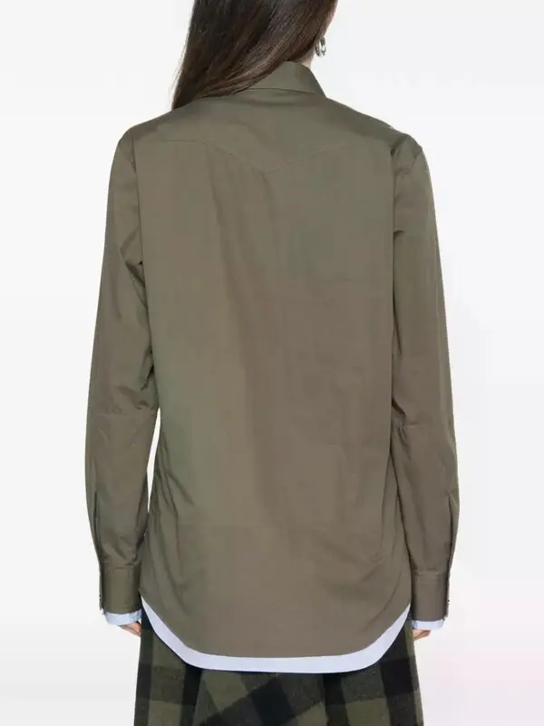 N°21 Logo-embroidered Shirt
